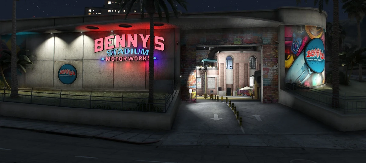 BENNY’S STADIUM MLO – Fully Open Source | Optimized Mechanic Map for ...