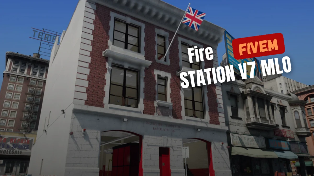 Fire Department MLO (FiveM) MLO/YMAP | FiveM Mod Store