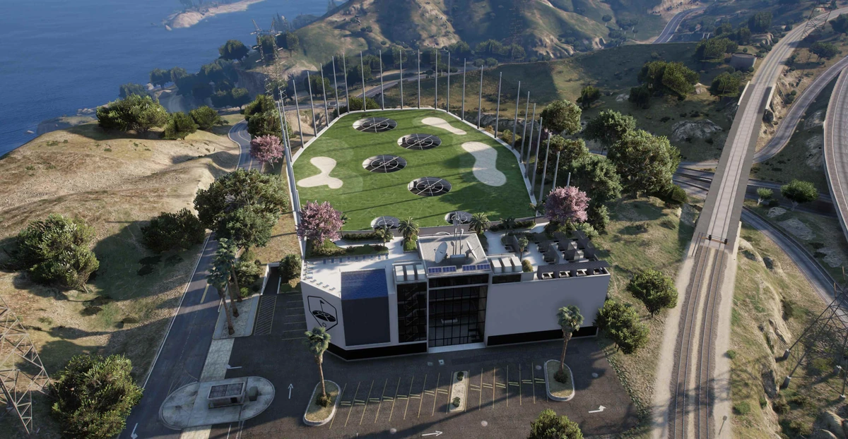 Los Santos Golf MLO FiveM | Golf Course Interior | FiveM Mod Store