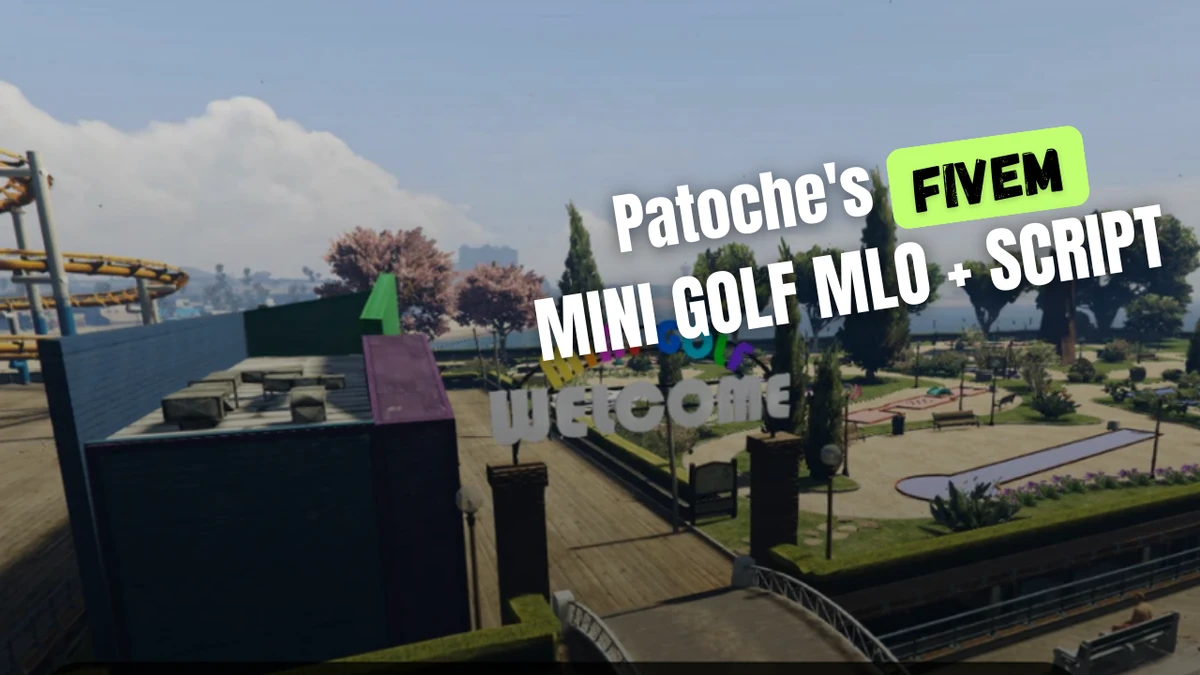 Patoche's Mini Golf MLO + Script | FiveM Mod Store
